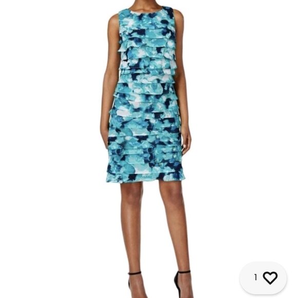 Jessica Howard | Dresses | Jessica Howard Tiered Dress Nwt Sz 6w | Poshmark